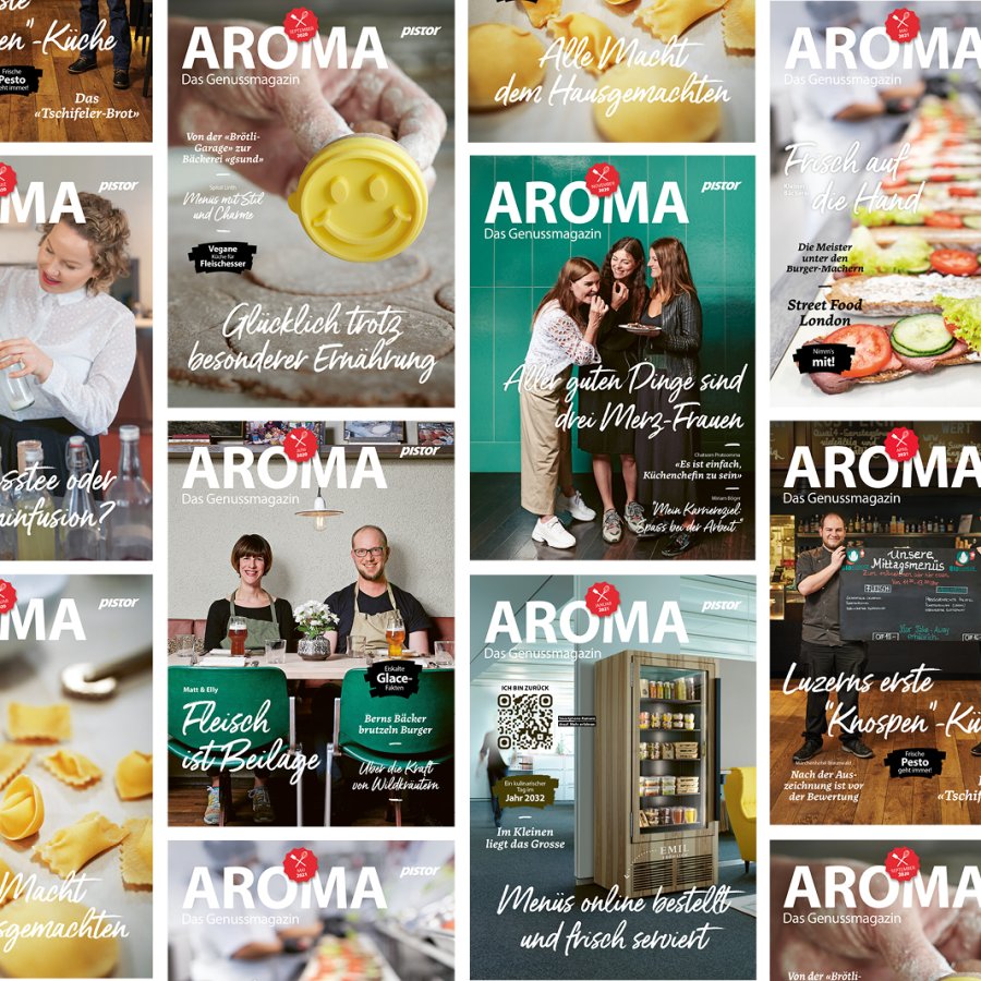Commande du magazine clients «Aroma» | Pistor